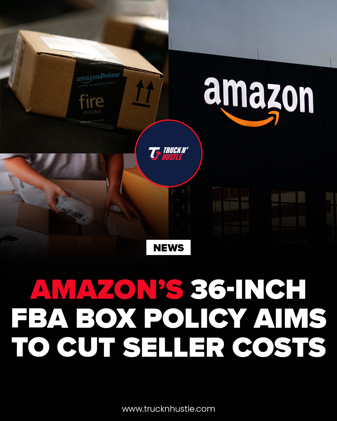 Amazon ups maximum box length for FBA orders - Truck N' Hustle